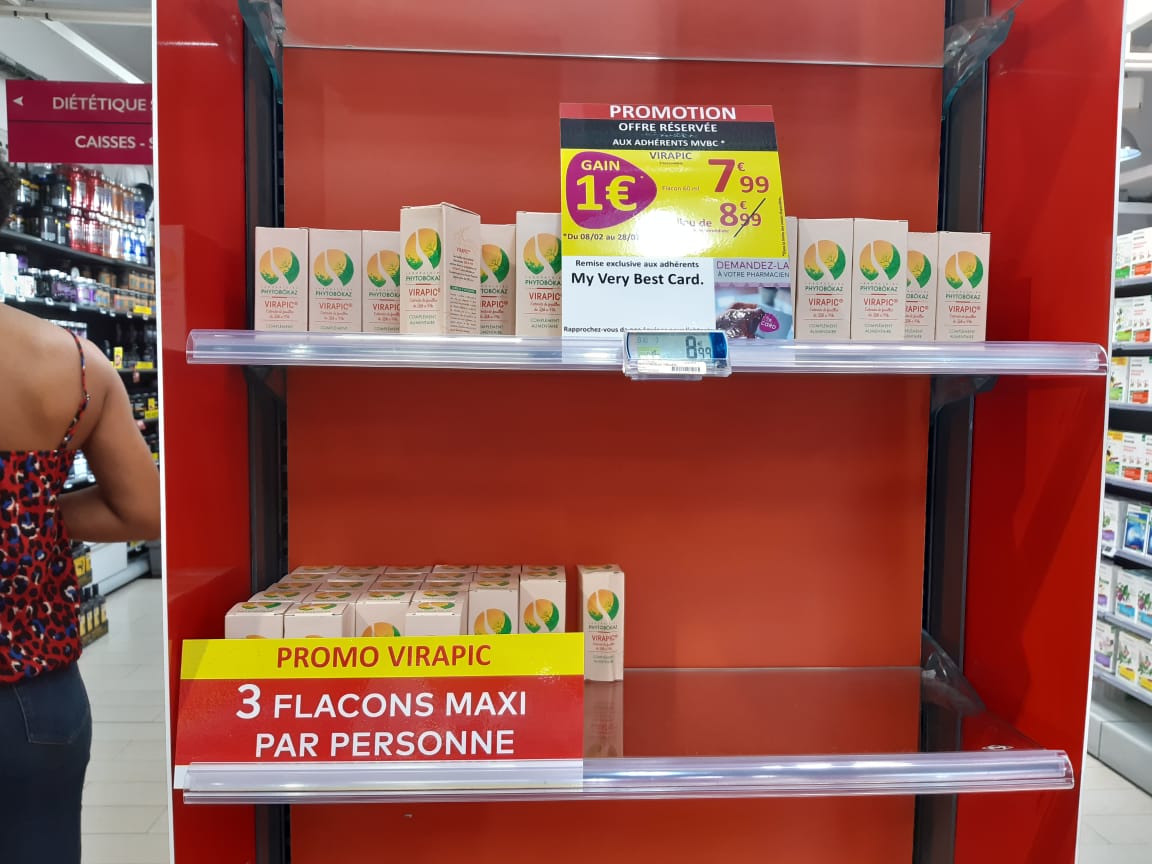 Les pharmacies de Martinique croulent sous la demande de Virapic