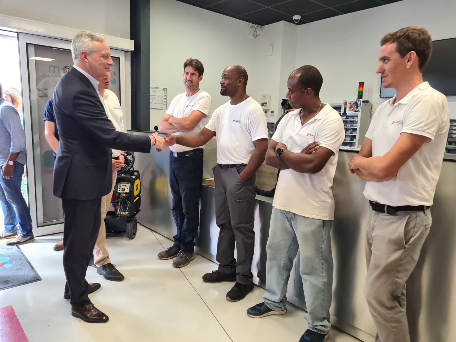 Bruno Lemaire à la rencontre du monde économique et politique en Martinique