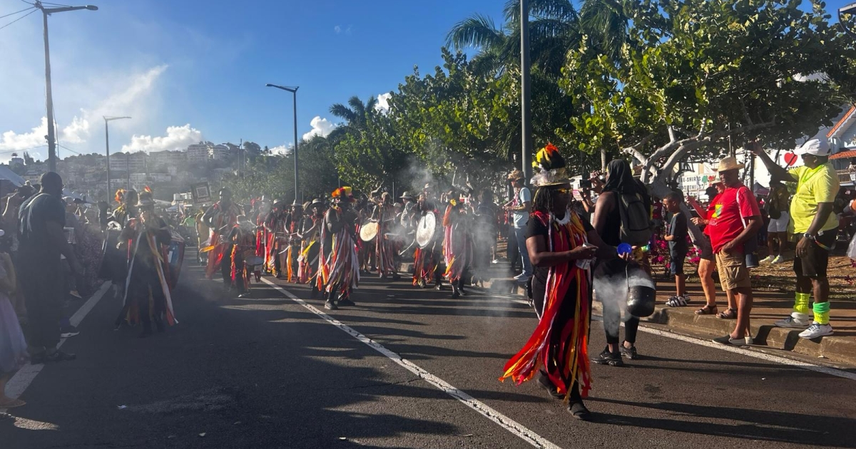 [En images] Carnaval de Martinique 2026 : un chaud et beau dimanche gras
